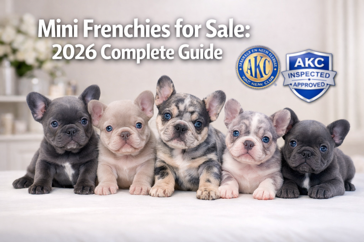 Mini Frenchies for Sale: 2026 Guide to Top AKC Breeders